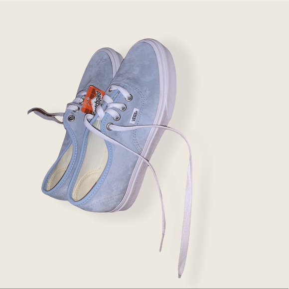 Vans | Shoes | New Light Blue Low Rise Vans | Poshmark